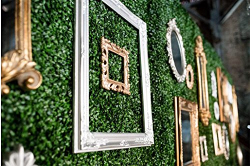 DearHouse 8 Pieces 20"x 20" Artificial Boxwood Panels Topiary Hedge Plant, Privacy Hedge Screen UV Protected Suitable for Outdoor, Indoor, Garden, Fence, Backyard and Decor