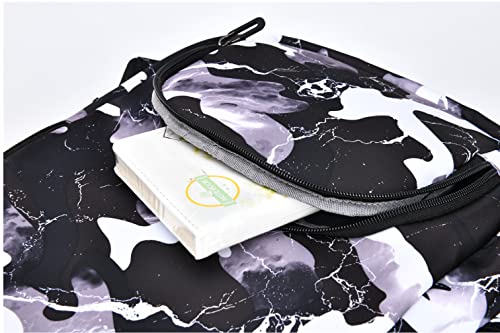 XLERHAZO School Backpack Camouflage Backpack Water Repellent Casual Daypack Lightweight Bookbags for Boys Girls (AX Camo Black)