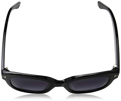Tom Ford FT0613 01C Shiny Black Beatrix Square Sunglasses Lens Category 3 Lens, 52-22-140