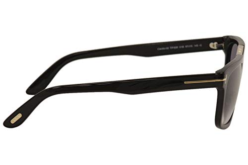 Sunglasses Tom Ford FT 0628 Cecilio- 02 01B shiny black/gradient smoke, 57-15-145