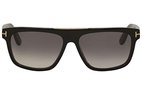 Sunglasses Tom Ford FT 0628 Cecilio- 02 01B shiny black/gradient smoke, 57-15-145