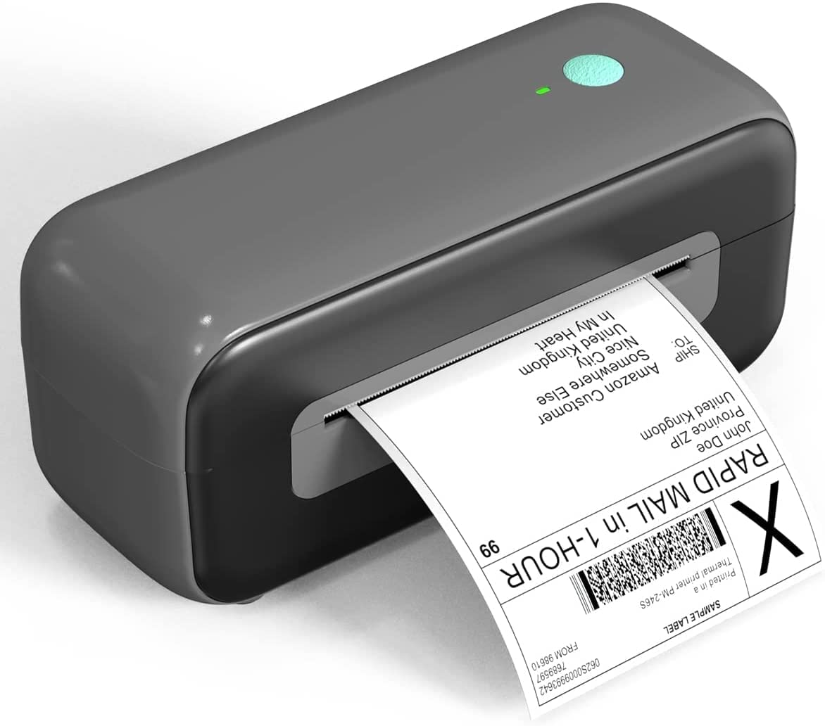 Phomemo Shipping Label Printer, Thermal Printer for Shipping Packages, High Speed 4x6 Label Makers for Small Business, Portable Shipping Supplies Compatible with Amazon, Etsy, Ebay, Shopify, UPS, etc