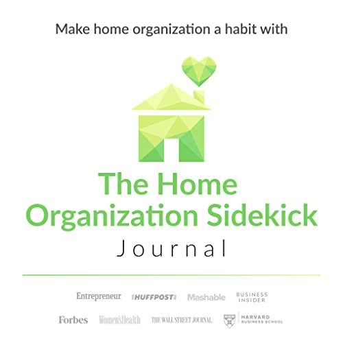 The Home Organization Sidekick Journal by Habit Nest. A Step-by-Step Guide to Declutter, and Organize your Home. Coaches you through Decluttering your Home, Room by Room.