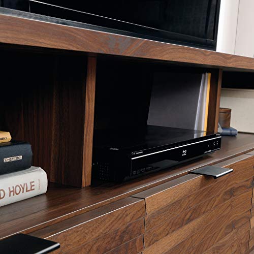 Sauder Harvey Park Credenza, for TVs up to 70", Grand Walnut finish