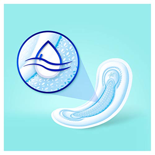 Always Maxi Feminine Pads For Women, Size 1 Regular Absorbency, Without Wings, Unscented, 48 Count