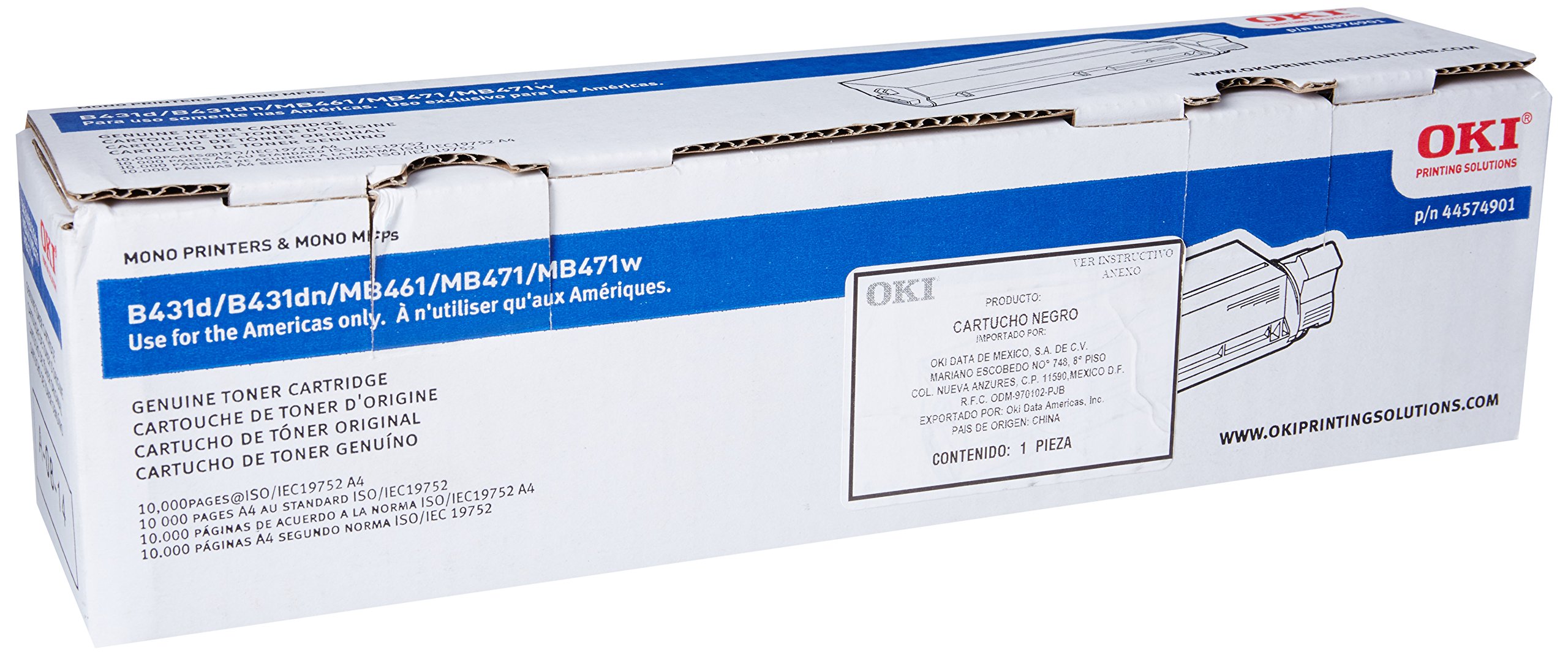 OKI 44574901 Original Toner Cartridge