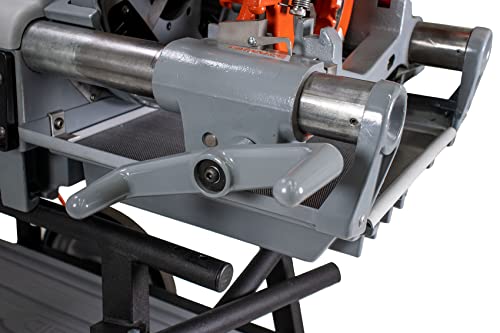 RIDGID® 1224 Pipe Threader 26092 with Dies Die Heads Universal Cart & Oil (Renewed)