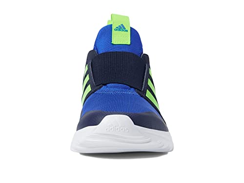 adidas ACTIVERIDE 2.0 Running Shoe, Ink/Solar Green/Team Royal Blue, 2 US Unisex Little Kid