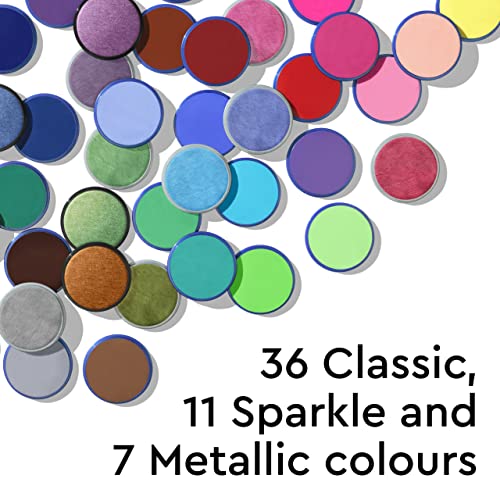 Snazaroo Classic Face and Body Paint, 18.8g (0.66-oz) Pot, Bright Red