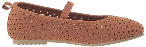 Carter's Easton Dress Shoe, Brown, 1 US Unisex Big Kid