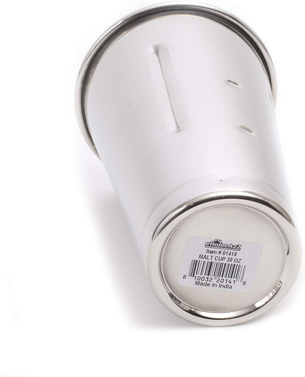 eHomeA2Z Malt Cup Stainless Steel Ice Cream Milkshake Commercial Grade 30 oz (1)