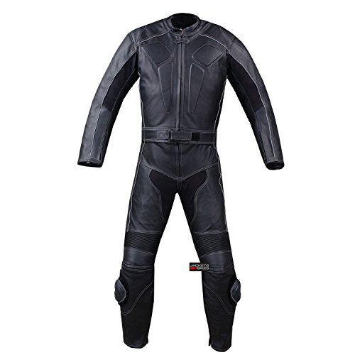 Jackets 4 Bikes New Men's 2PC Motorcycle Leather Racing HUMP 2 PC Two Piece Armor Suit