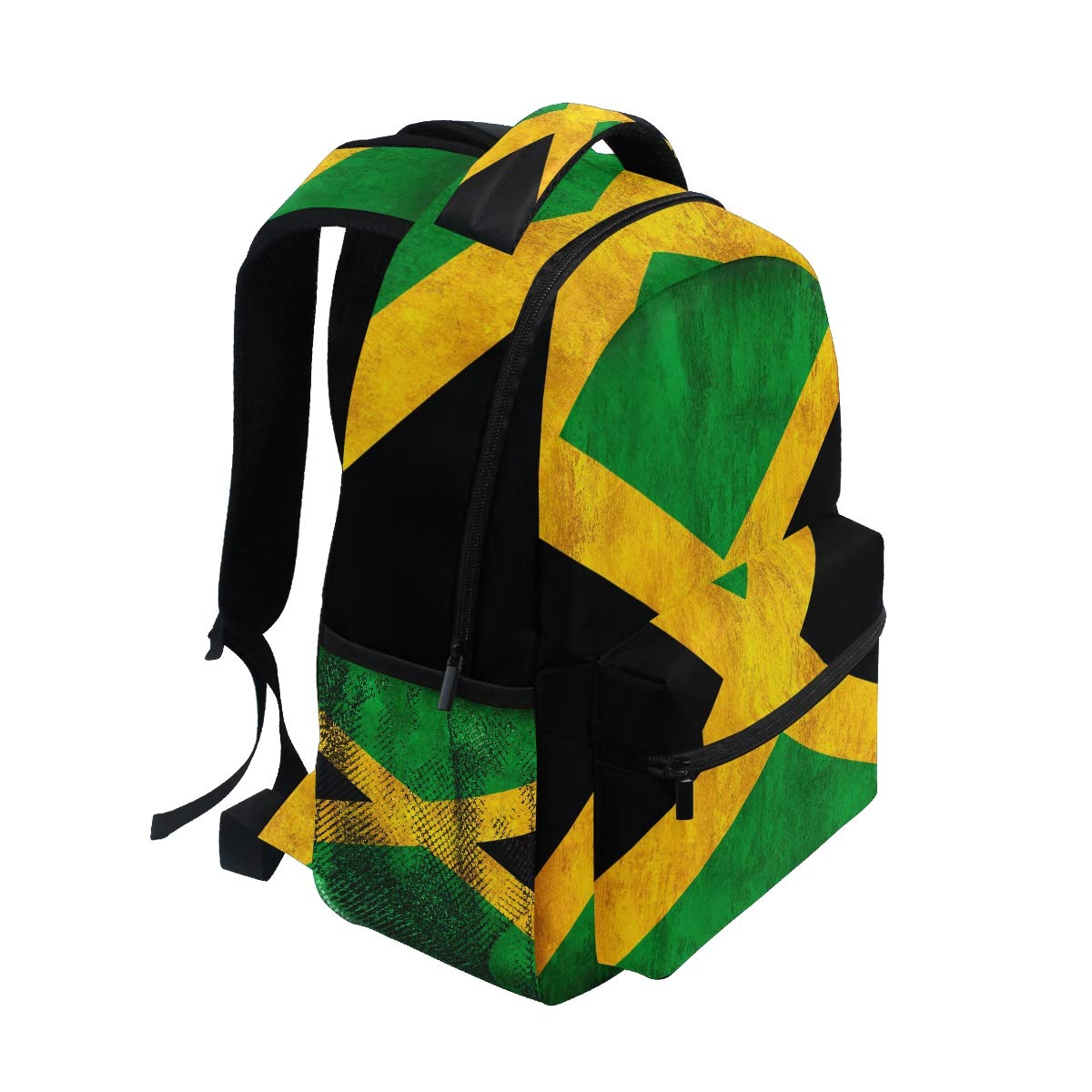 ZZKKO Animal Elephant Galaxy Geometric Boys Girls School Computer Backpacks Book Bag Travel Hiking Camping Daypack