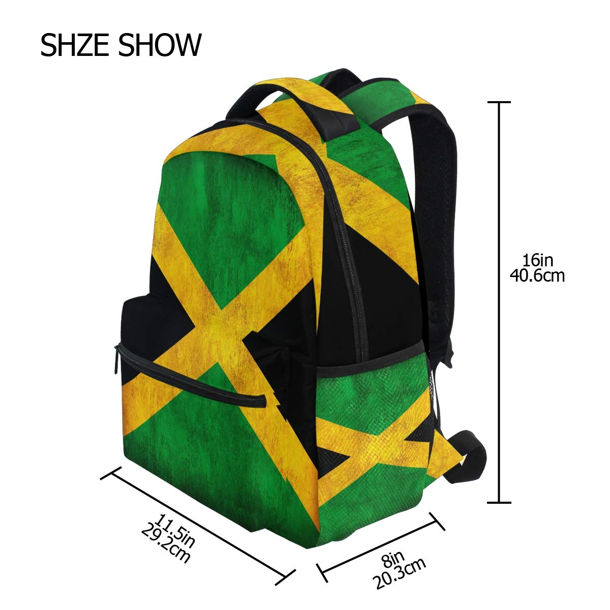 ZZKKO Animal Elephant Galaxy Geometric Boys Girls School Computer Backpacks Book Bag Travel Hiking Camping Daypack