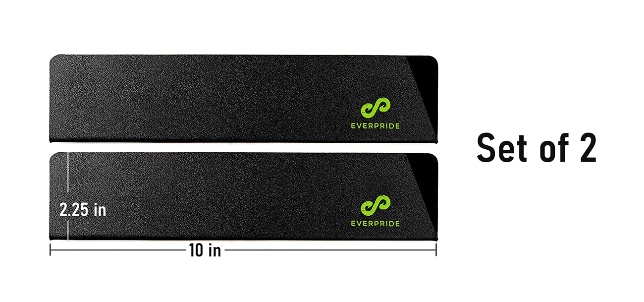 EVERPRIDE 10 Inch Chef Knife Sheath Set (2-Piece Set) Universal Blade Edge Cover Guards for Chef and Kitchen Knives β Durable, BPA-Free, Felt Lined, Sturdy ABS Plastic β Knives Not Included