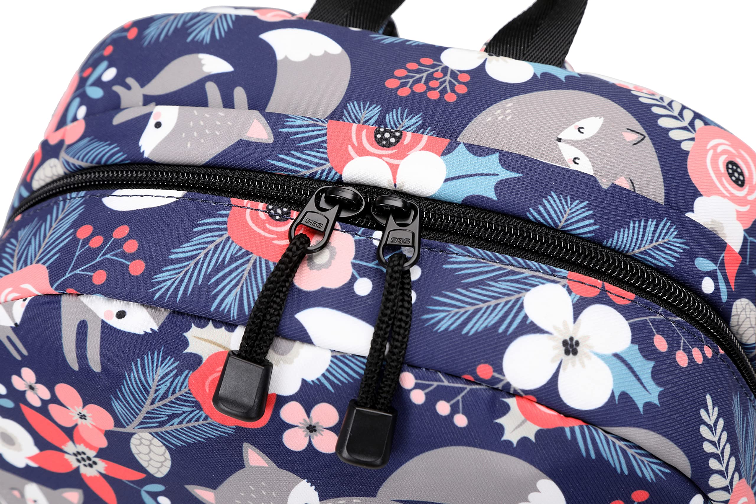 Wadirum Women Leisure Backpack Purse College School Backpack for Girl Fox