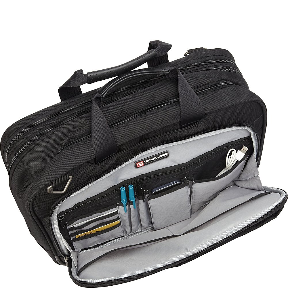 OGIO International Instinct Top Zip Laptop Backpack, Black, 12.25"H x 16.75"W x 7.5"D