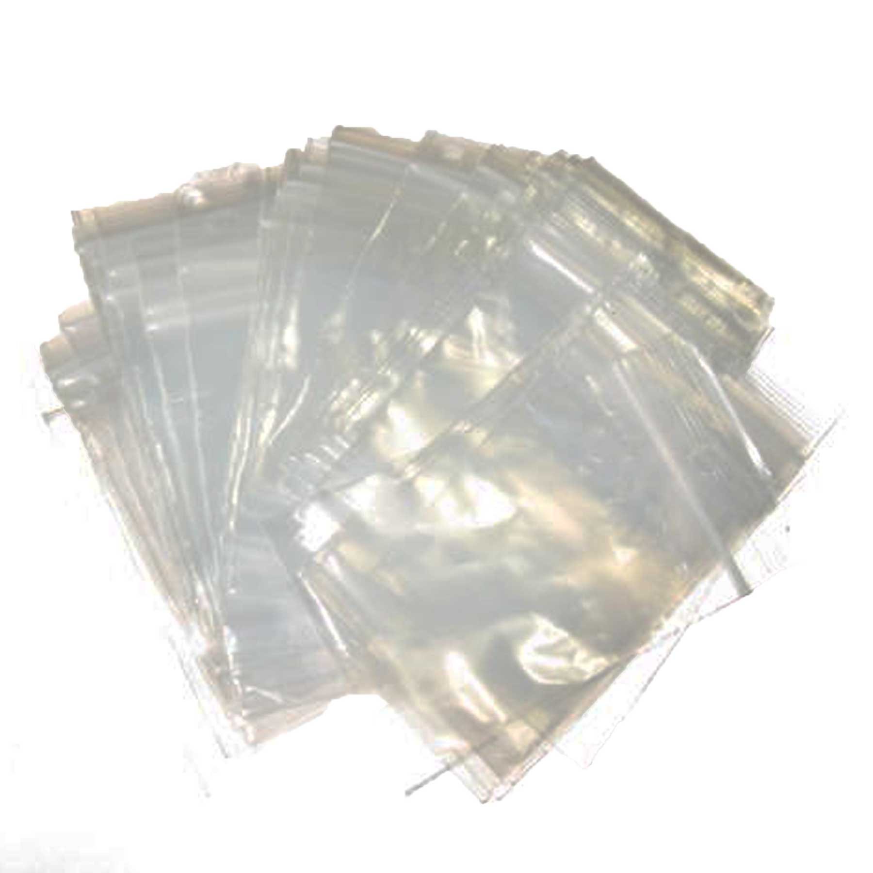 Zip Lock Poly Bags Recloseable Bulk Plastic Baggies 100 Packs 2mil - 3 Sizes (2" x 3")
