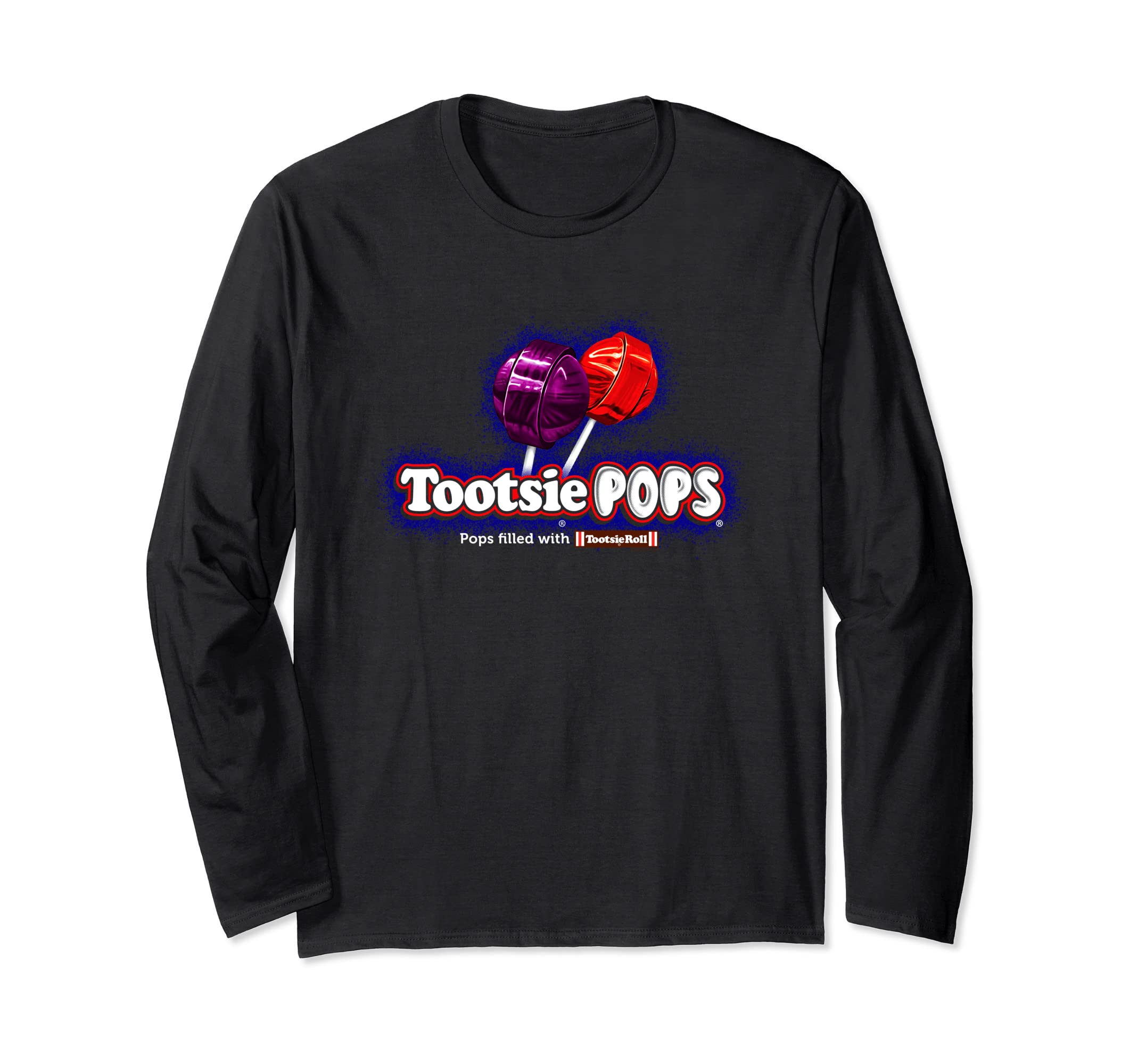 Tootsie Roll Glowing Tootsie Pops Long Sleeve T-Shirt