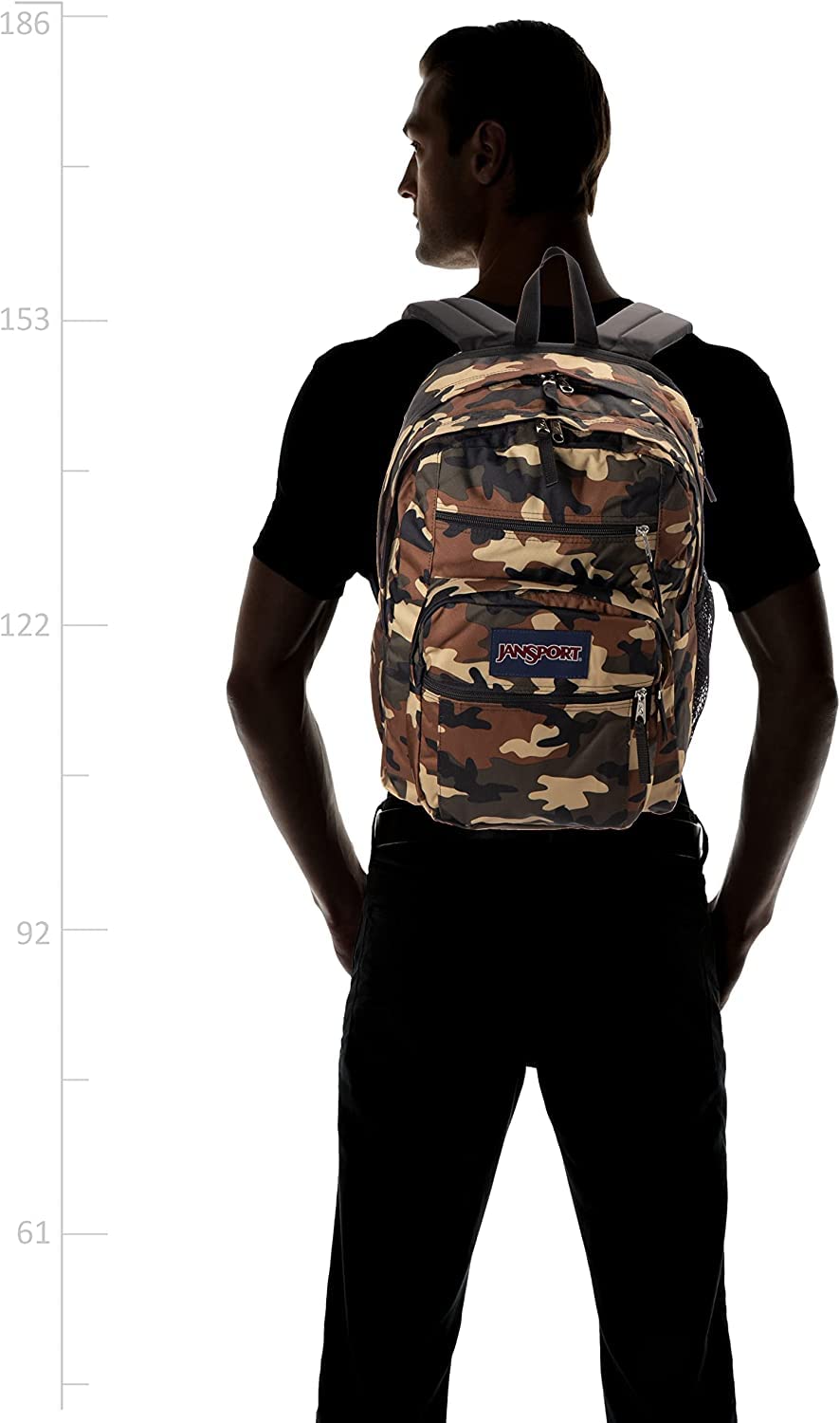 JanSport Big Student (Camo Buckshot, One Size)