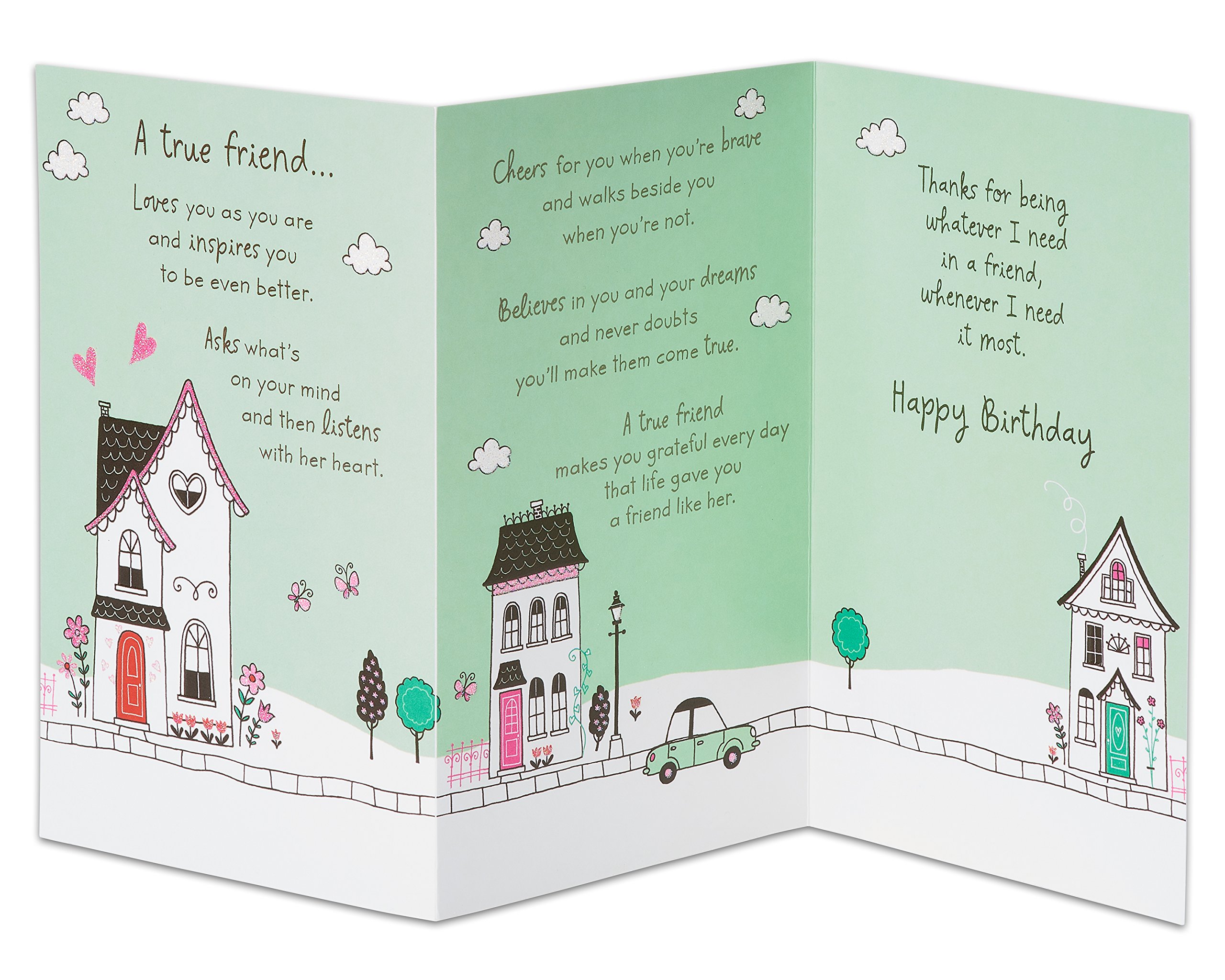 American Greetings Birthday Card for Friend (True Great Friend)