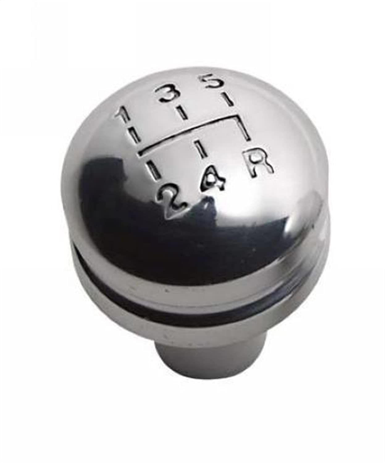 Rampage Polished Billet Shift Knob with 5-Speed Shift Pattern | 46006 | Fits 1987-1995 Jeep Wrangler