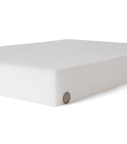 1/2"x24"x72" Upholstery Foam Cushion High Density, Chair Cushion Square Foam for Dinning Chairs, Wheelchair Seat Cushion Replacement