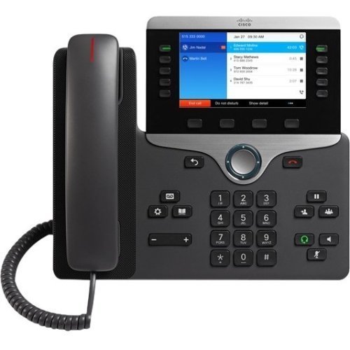 Cisco Systems, Inc - Cisco 8841 Ip Phone - Cable - Wall Mountable - Voip - Caller Id - Speakerphoneunified Communications Manager, Unified Communications Manager Express, User Connect License - 2 X Network (Rj-45) - Poe Ports "Product Category: Phones/Ip