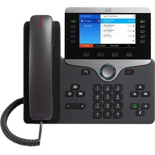 Cisco Systems, Inc - Cisco 8841 Ip Phone - Cable - Wall Mountable - Voip - Caller Id - Speakerphoneunified Communications Manager, Unified Communications Manager Express, User Connect License - 2 X Network (Rj-45) - Poe Ports "Product Category: Phones/Ip
