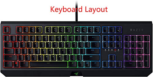 Keyboard Cover for Razer BlackWidow & BlackWidow Essential Keyboard 2019, Razer BlackWidow & BlackWidow Essential 2019 Keyboard Skin Protector - Clear