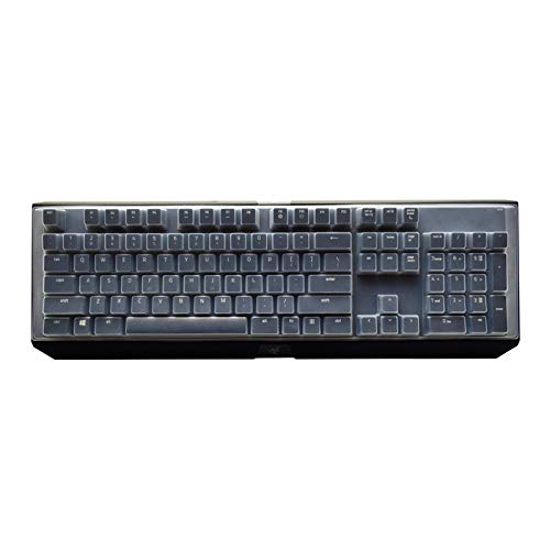 Keyboard Cover for Razer BlackWidow & BlackWidow Essential Keyboard 2019, Razer BlackWidow & BlackWidow Essential 2019 Keyboard Skin Protector - Clear