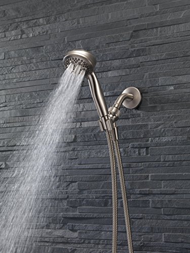DELTA FAUCET U4993-SS Shower Arm and Flange, Stainless,6.00 x 2.88 x 6.00 inches