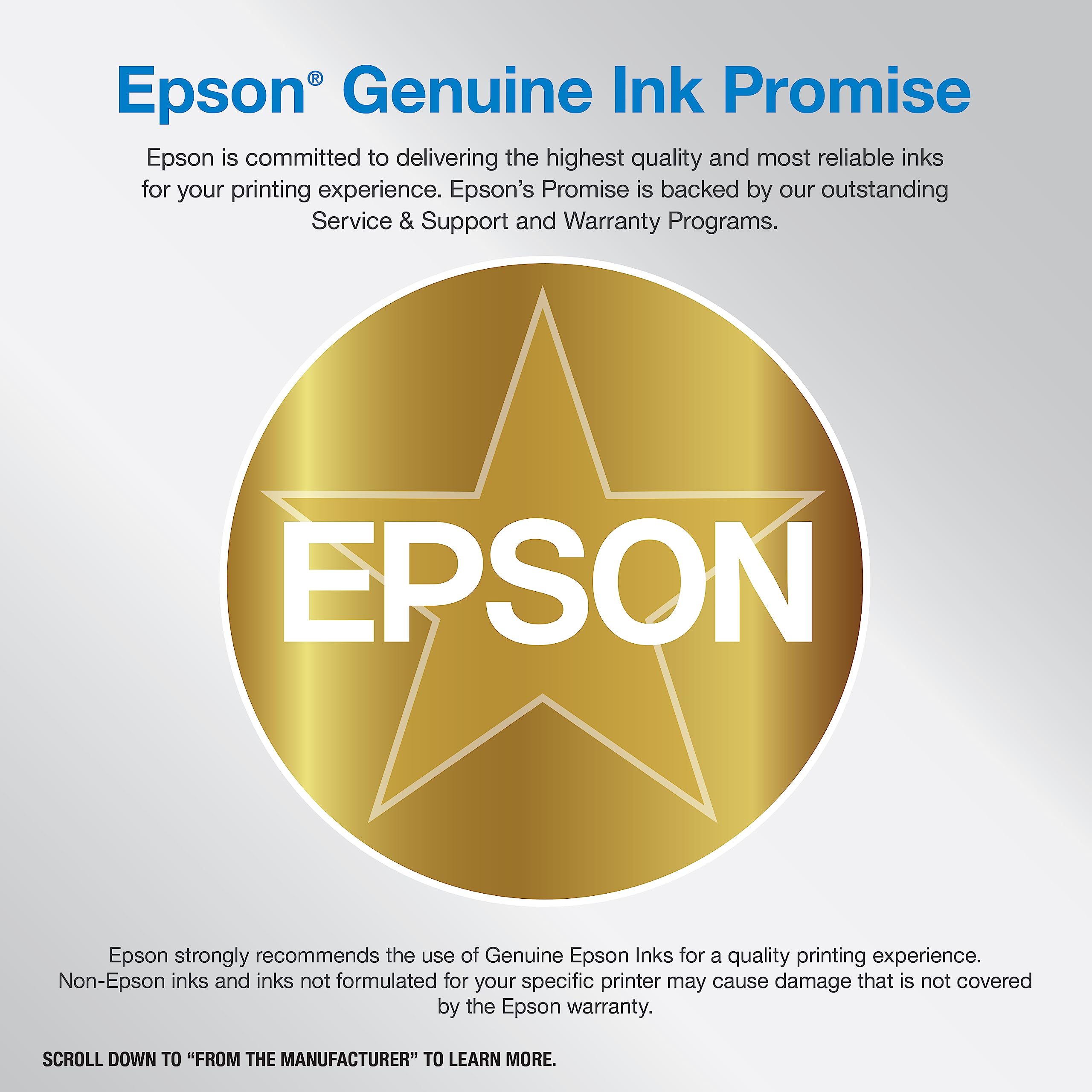 Epson EcoTank Wireless Color All-in-One ET-2850 Inkjet Printer for Family