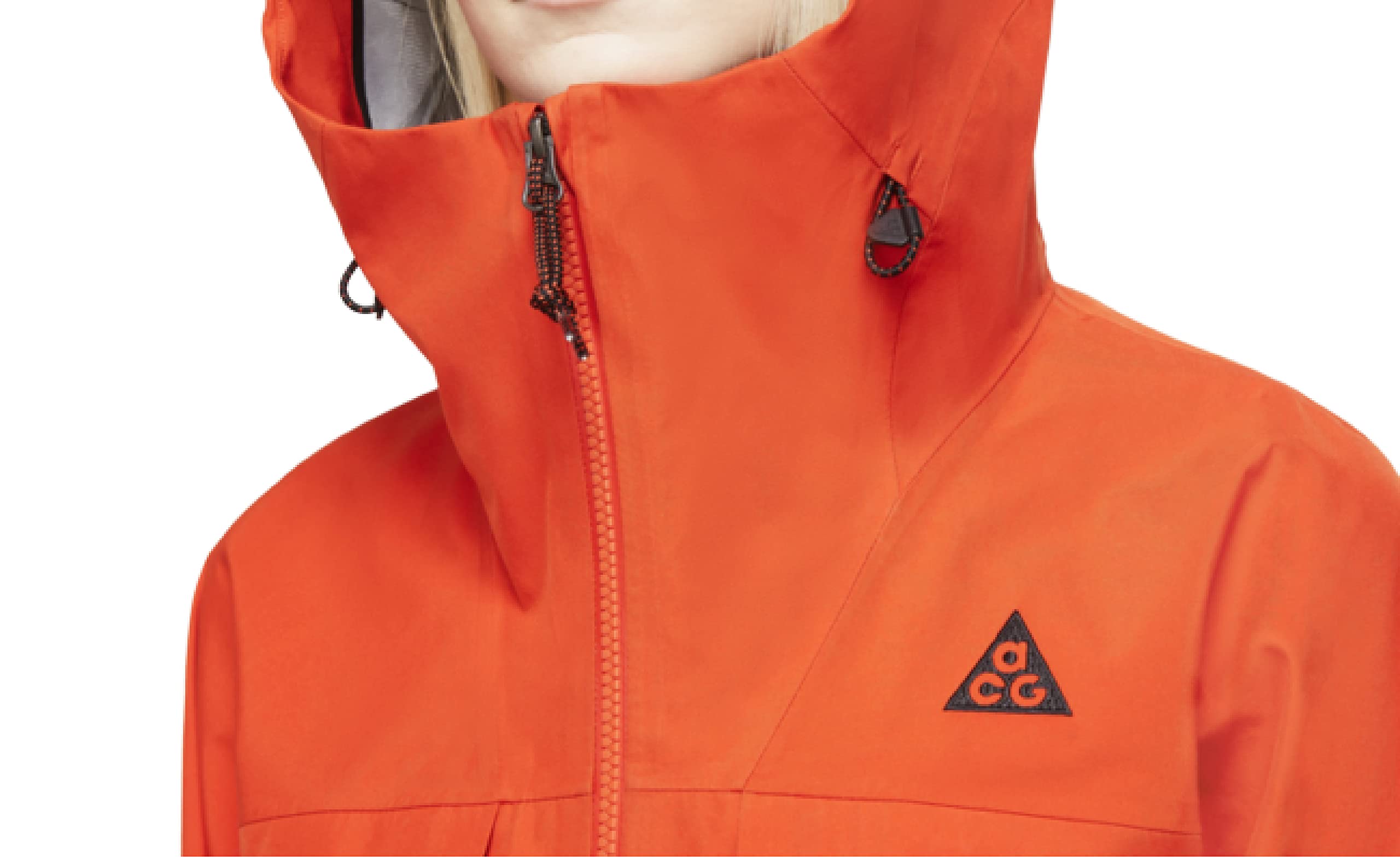 Nike Women's ACG Full Zip Hooded Shell Jacket (Large)