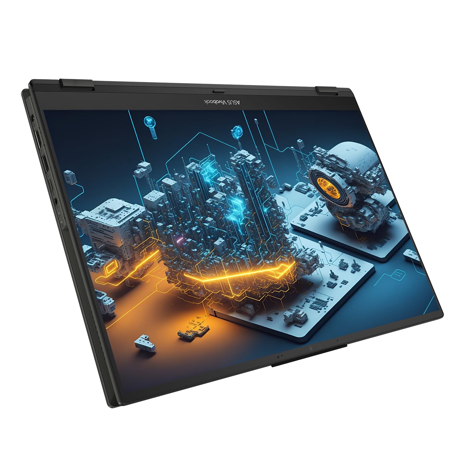 ASUS Business Vivobook S 16 Flip 2-in-1 Laptop, 16" WUXGA Touchscreen, Intel Core i9-13900H, 32GB SSD, 1TB SSD, Webcam, HDMI, Wi-Fi 6, Windows 11 Pro, Midnight Black