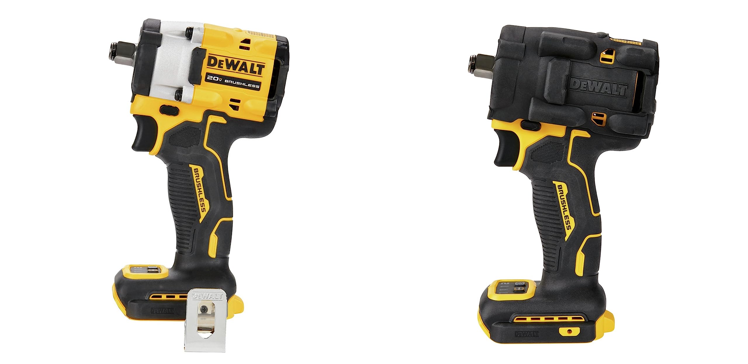 DEWALT ATOMIC 20V MAX* 1/4 in. Brushless Cordless 3-Speed Impact Driver one-pack Bare Tool (4Speed 3200IPM 1800IN*LB Brushless kit)