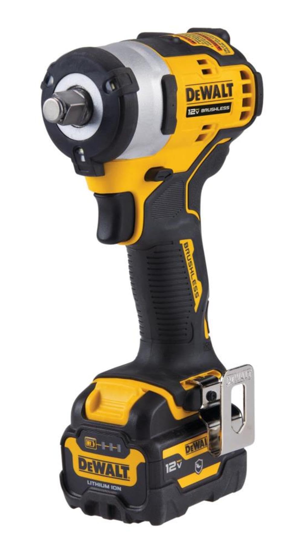DEWALT DCF901GJ1G1 XTREME 12V MAX* Brushless 1/2 in. Cordless Impact Wrench Kit