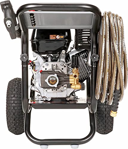SIMPSON Cleaning PS4240 PowerShot 4200 PSI Gas Pressure Washer, 4.0 GPM, Honda GX390 Engine, Includes Spray Gun, 5 QC Nozzle Tips, 3/8-inch x 50-foot Monster Hose, (49-State)