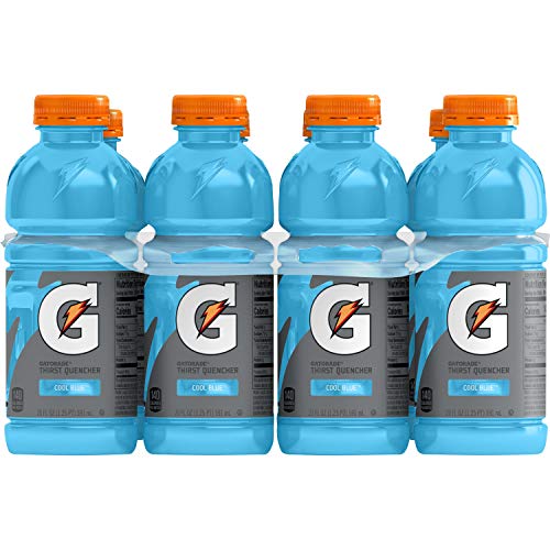 Gatorade Wide Mouth Cool Blue, 20 Fl Oz (pack of 8)