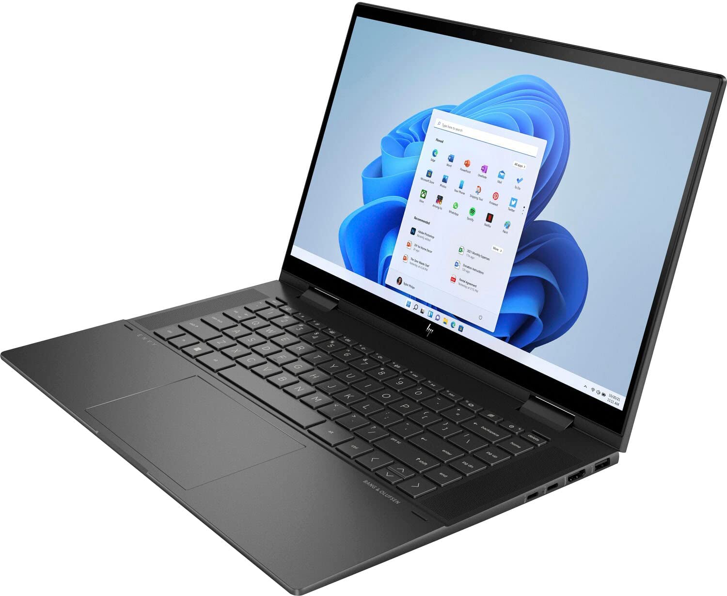 HP 2023 Envy X360 2-in-1 15.6" Touch-Screen Laptop - AMD Ryzen 5 7530U 8GB Memory 2TB SSD - Nightfall Black