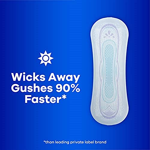 Always Ultra Thin, Feminine Pads For Women, Size 2 Long Super Absorbency, Multipack, Without Wings, Unscented, 40 Count x 3 Pack (120 Count total)