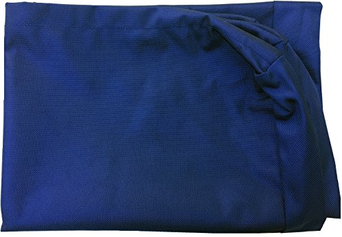 Dogbed4less Jumbo 1680 Nylon Heavy Duty Dog Pet Bed External Zipper Duvet Cover - Replacement Cover only, 55X47X4 Inches, Navy Blue
