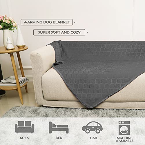 fuguitex Dog Blanket Bed Cover Dog Crystal Velvet Moroccan Fuzzy Cozy Plush Pet Blanket Throw Blanket for Couch Sofa