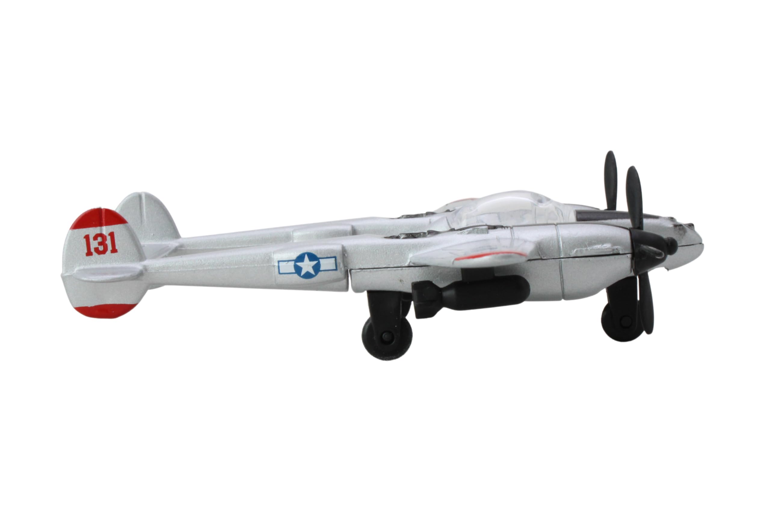 Daron Worldwide Trading Runway24 P38J Vehicle, Silver