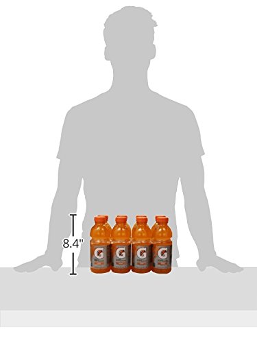 Gatorade Thirst Quencher, Orange, 20 Fl Oz (pack of 8)