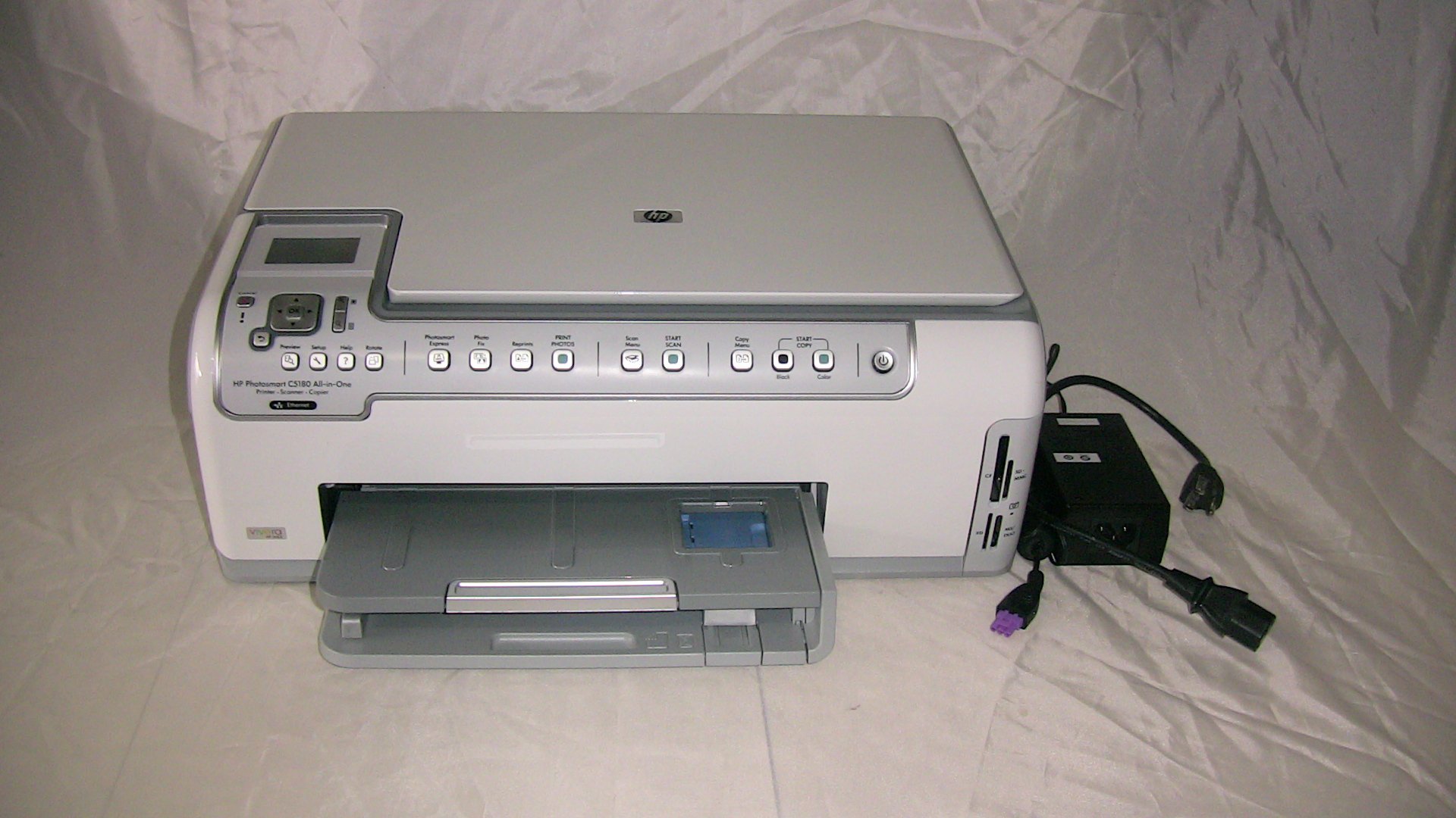 HP Photosmart C5180 All-in-One Printer, Scanner, Copier (#Q8220A)