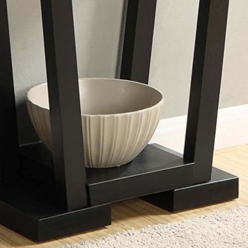 Convenience Concepts Newport V Console, Black