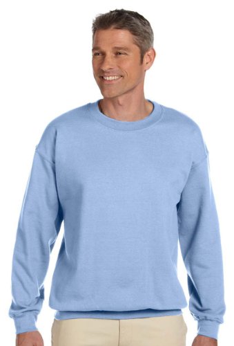 Hanes Men's Ultimate Cotton Heavyweight, Light Blue, X-Large