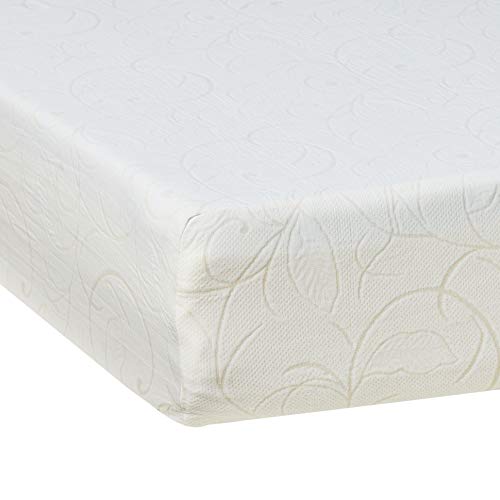 PrimaSleep 11 Inch Dura Gel Deluxe Comfort Memory Foam, Queen Mattress, White