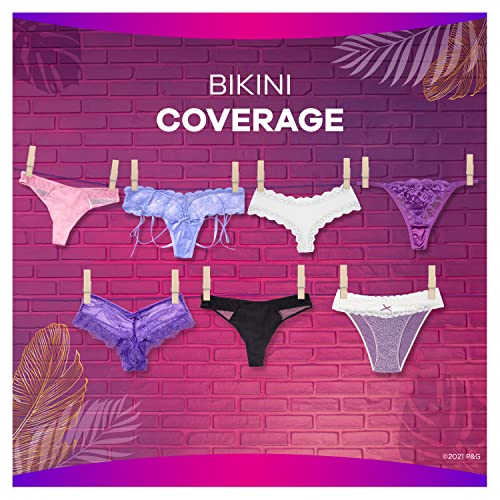 Always Radiant Daily Pantiliners Panty Liners for Women, Long Absorbency, Up to 100% Odor-free, 92 Count